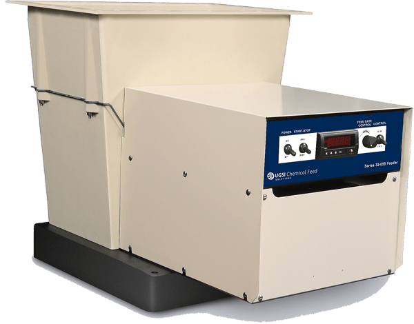 Volumetric Auger Feed Systems for Dry Chemicals