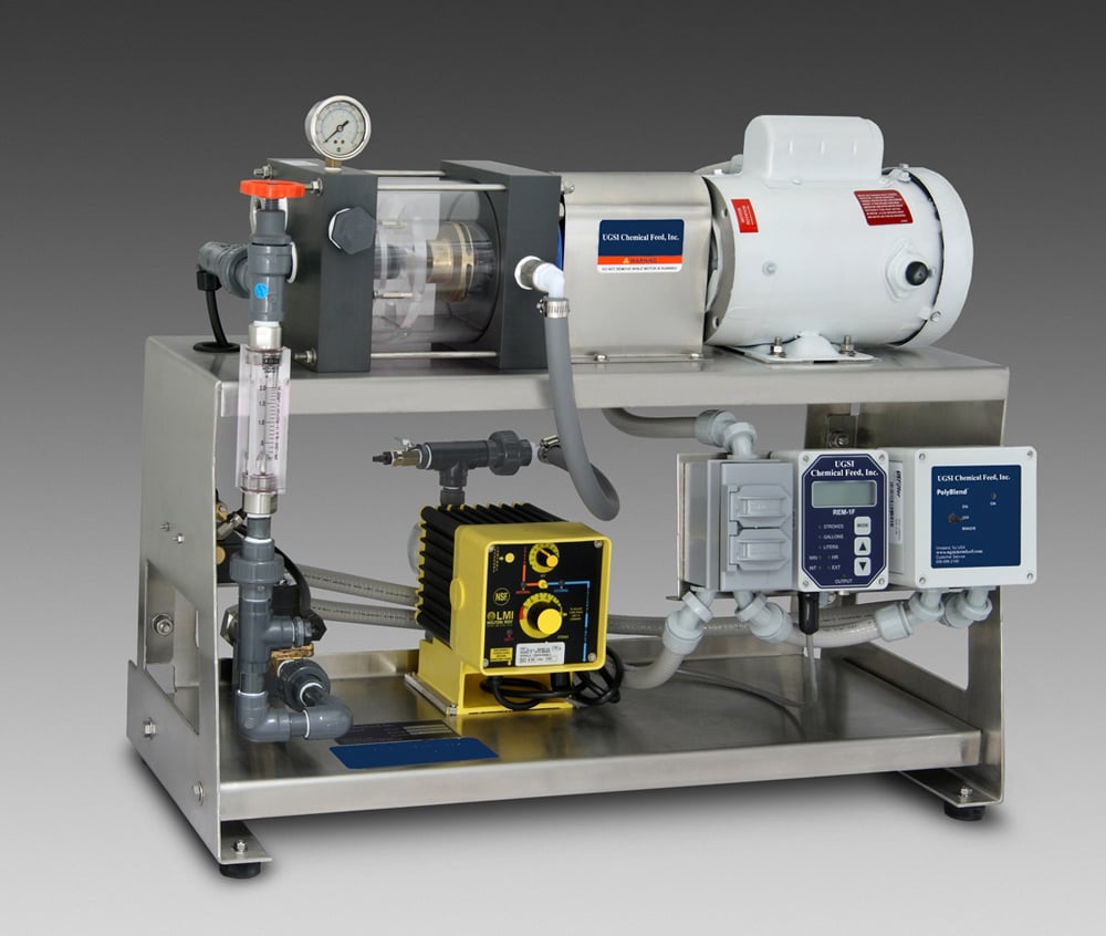 Polyblend®, Dynablend™, Miniblend™ Liquid Polymer Systems