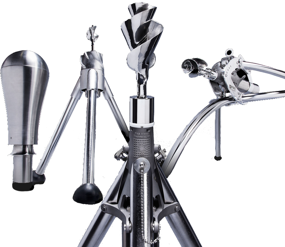 PAX Mixers | THM removal with Solar powered tank mixers